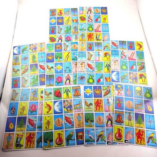 Mexican Bingo - Etsy