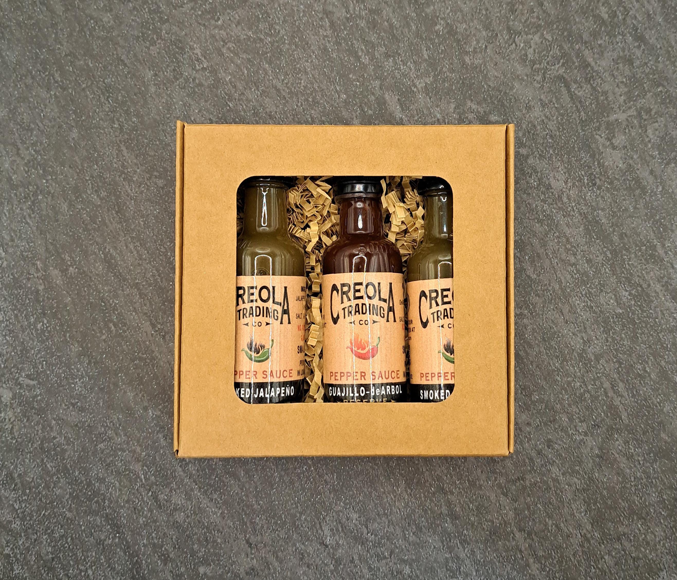 Artisan Hot Sauce Sampler Gift Box: Handmade Gourmet BBQ and Grilling ...