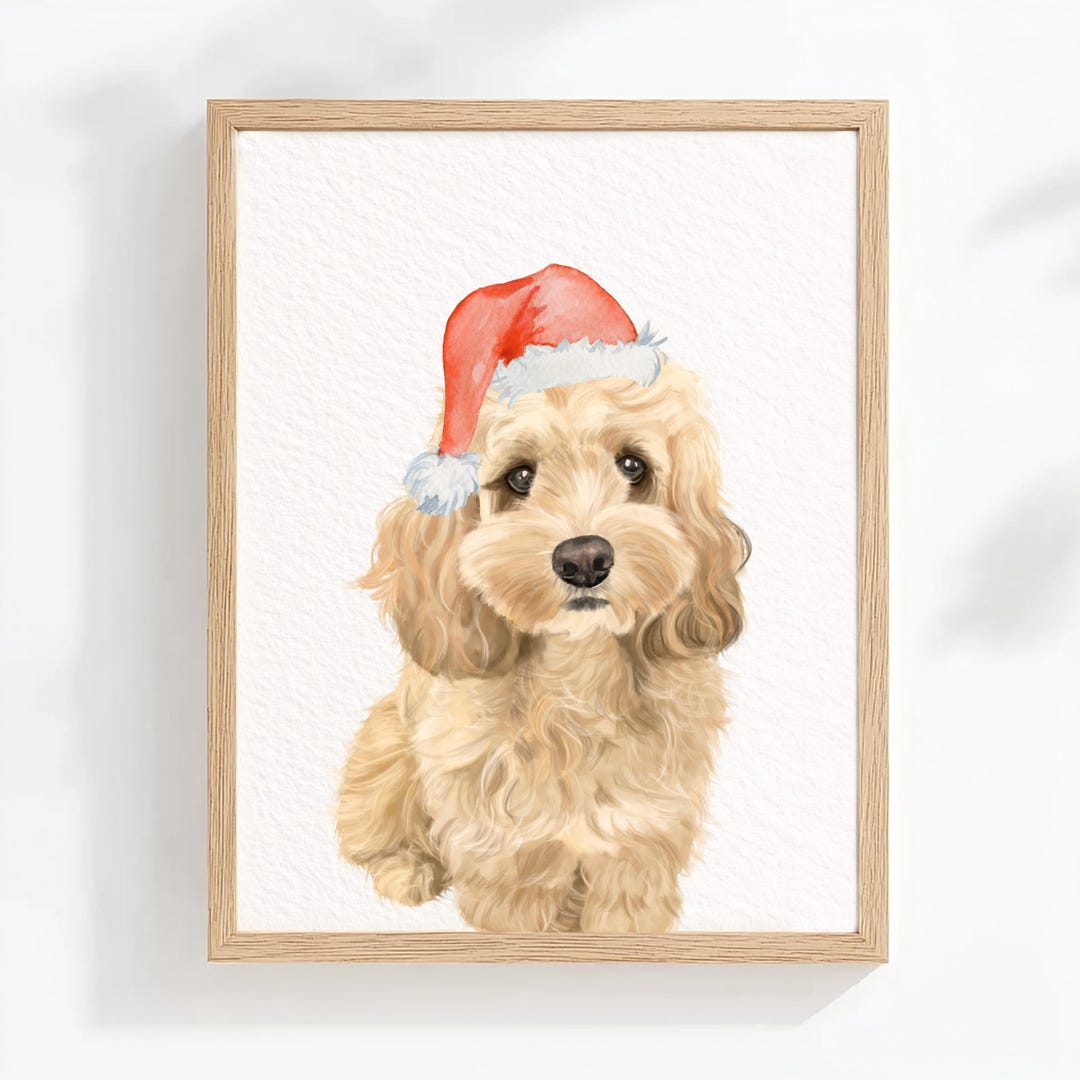 Mini Pet Portrait Dog Watercolor Painting From Photo Miniature Pet ...