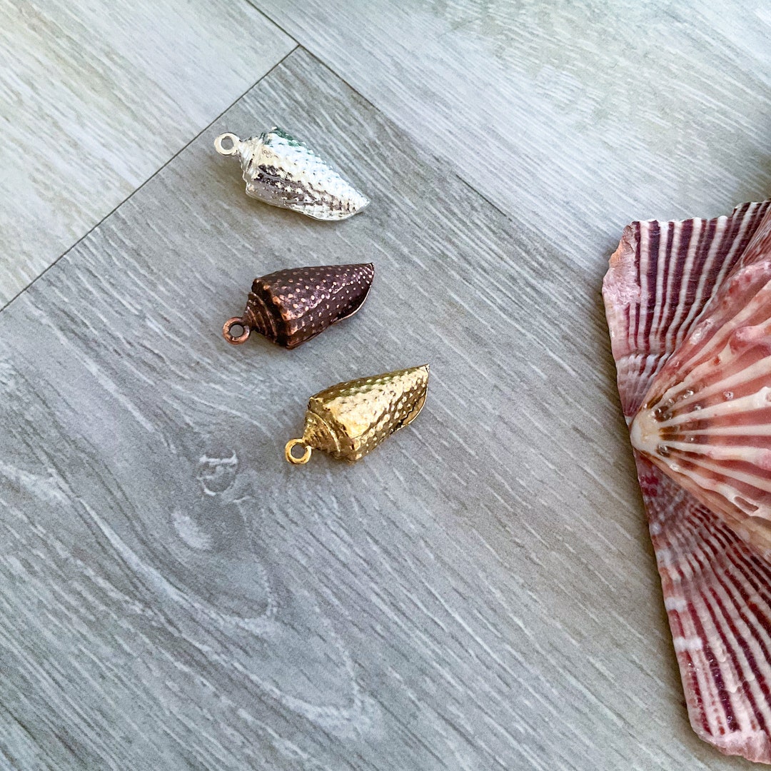 Conch Charm, Sold Each, USA - Etsy