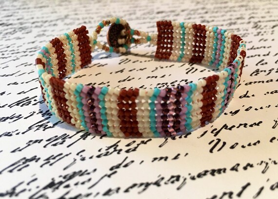 Items similar to Southwestern Sunset Bracelet, 6.5" on Etsy