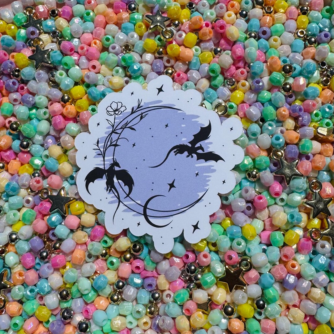Flying Dragons Sticker | Dragon Sticker | Bookish Sticker | Kindle ...