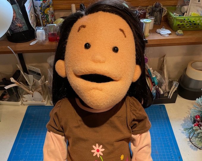 Professional Puppet Kitchen Girl Sister Hand Rod Puppet - Etsy