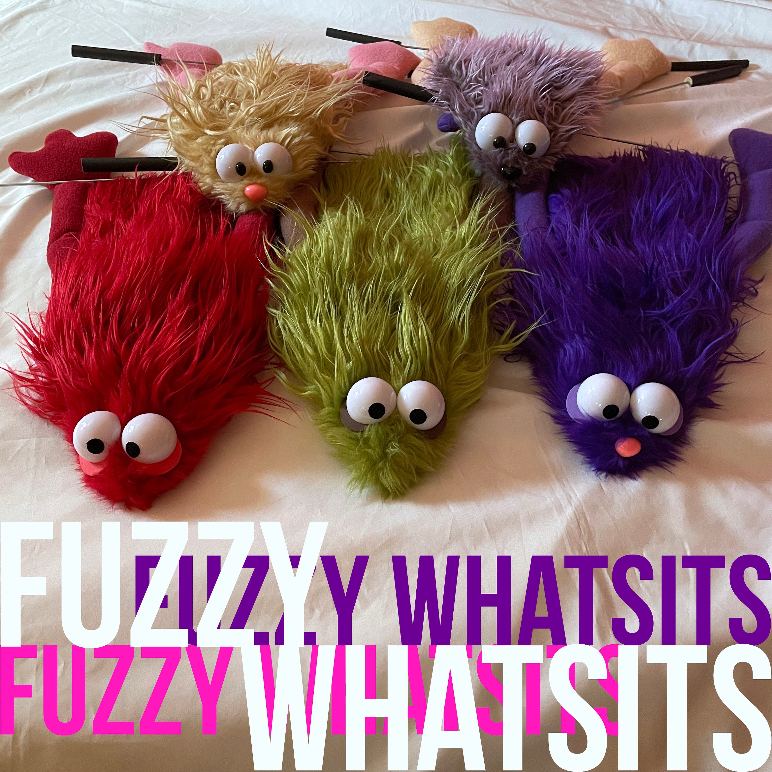 Round Fuzzy Muppet Alien