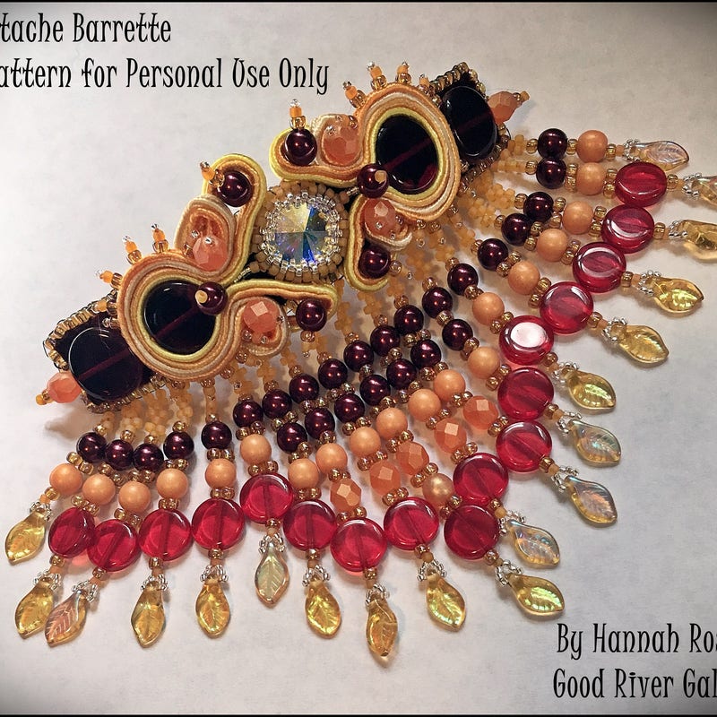 Beaded Barrette Patterns - Etsy