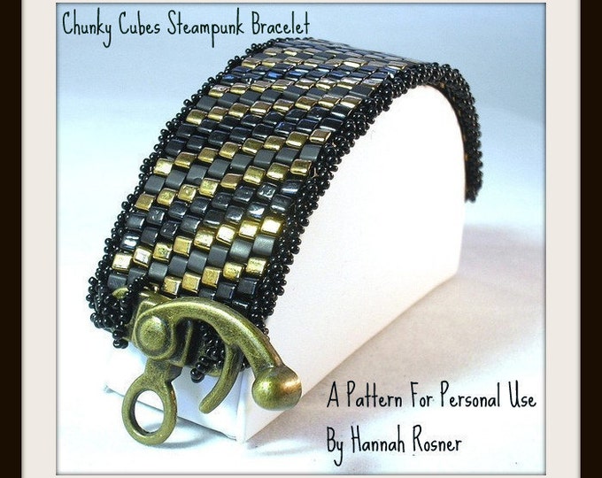 Peyote Stitch Bead Pattern Royal Ruffles Beaded Bracelet Tutorial ...