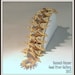 Peyote Stitch Bead Pattern Royal Ruffles Beaded Bracelet Tutorial ...