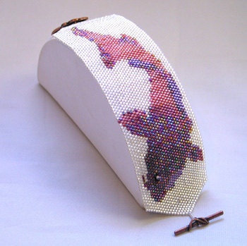 Beading Pattern Koi Carp Fish Beaded Bracelet TUTORIAL - Etsy
