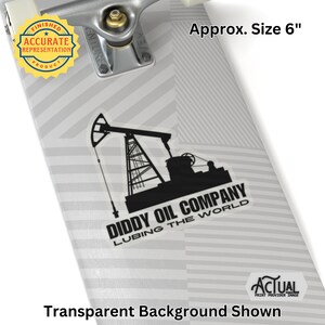 Funny P- Diddy Kiss-cut Stickers, Vinyl Decal, Laptop Sticker, Water ...