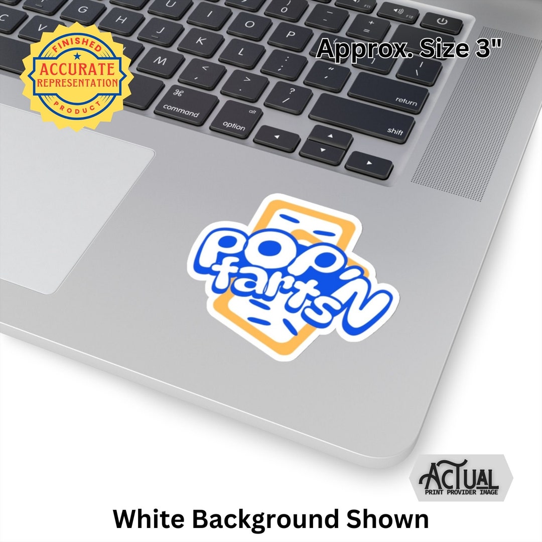 Funny Fart Stickers Kiss-cut Stickers - Etsy