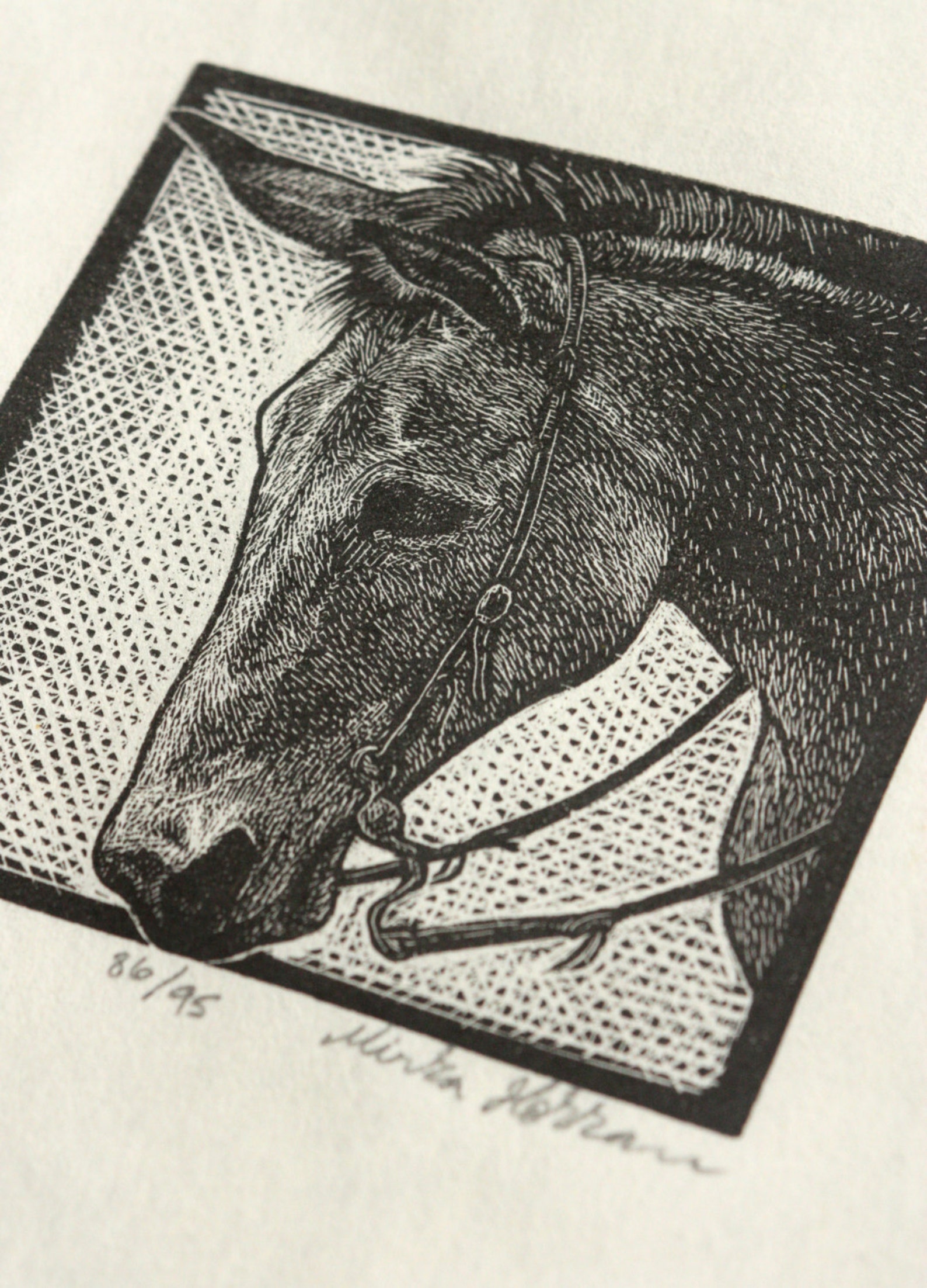 Western Mule Print - Country Decor - Mule Print - Original Wood ...