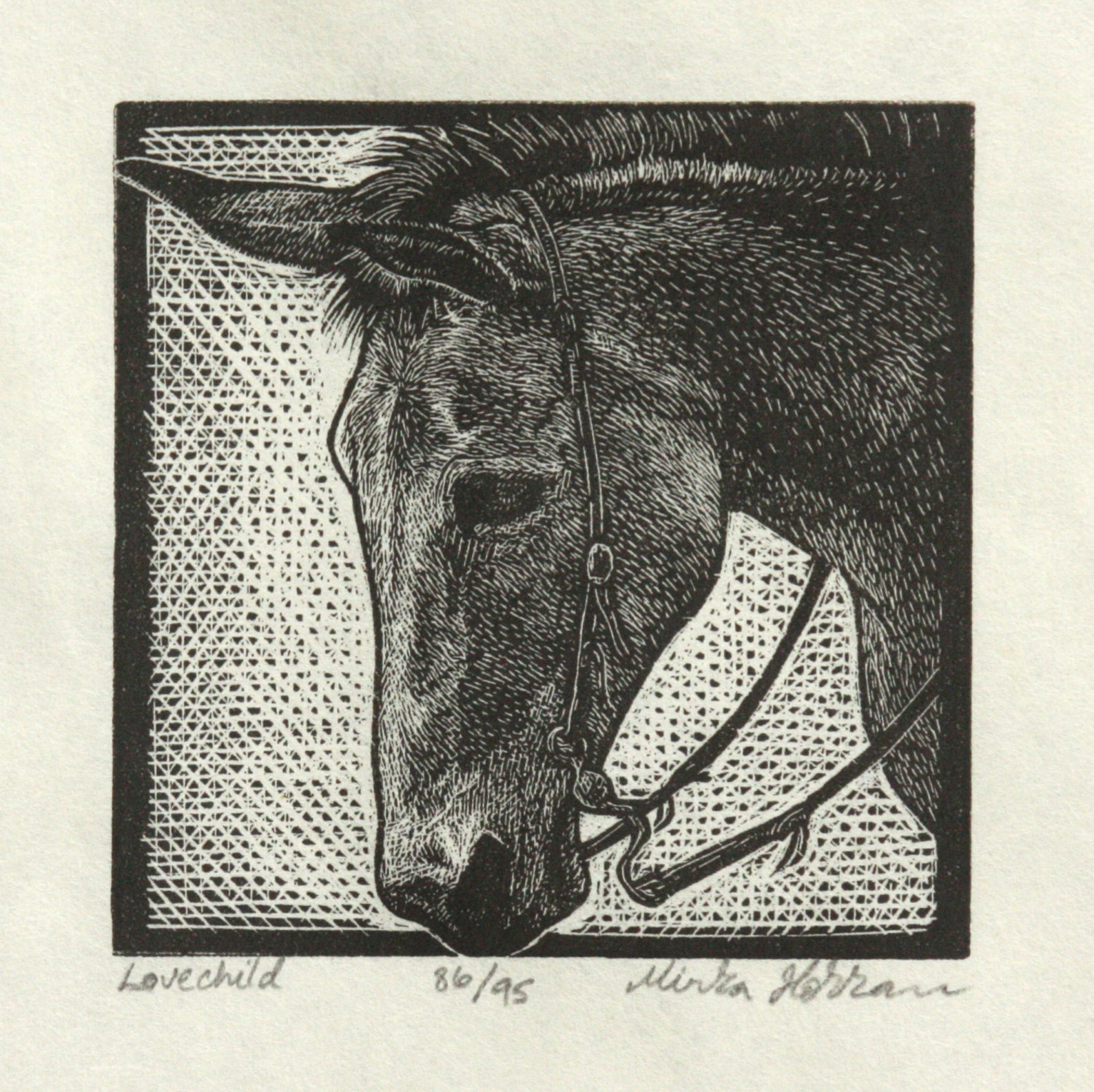 Western Mule Print - Country Decor - Mule Print - Original Wood ...