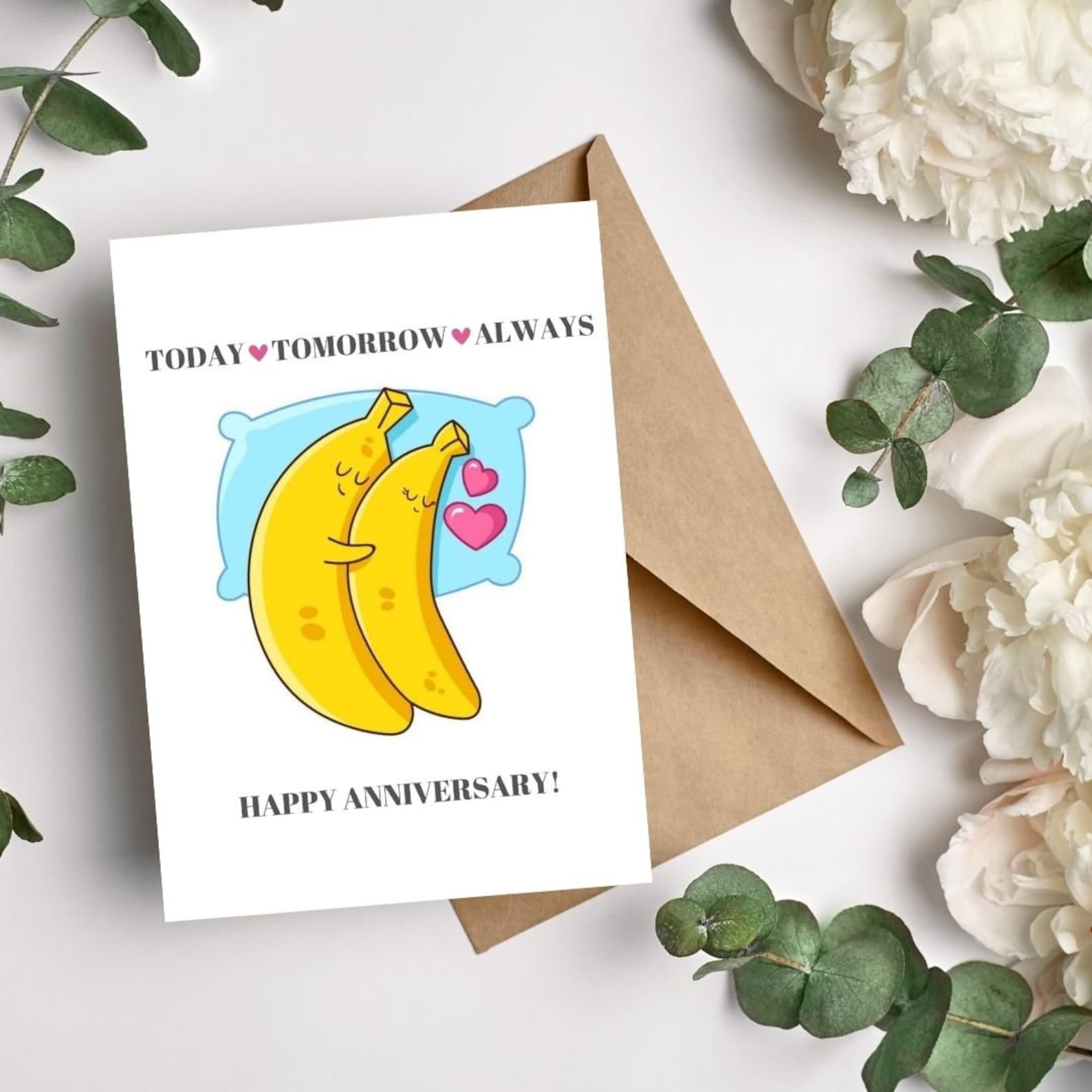 Funny Anniversary Card, Wedding or Dating Anniversary Card, Cute Gift ...