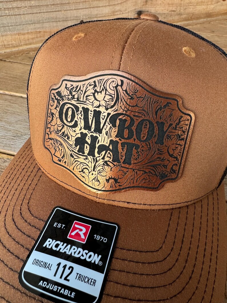 Cowboy Hat Trucker | Country Hat | Cowboy Snapback | Cowboy Hat ...