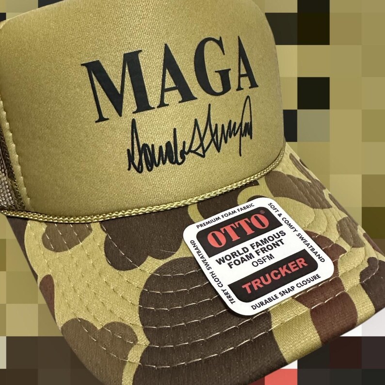 MAGA - TRUMP - Donald Trump Hat - OTTO - Foam Hat - Etsy