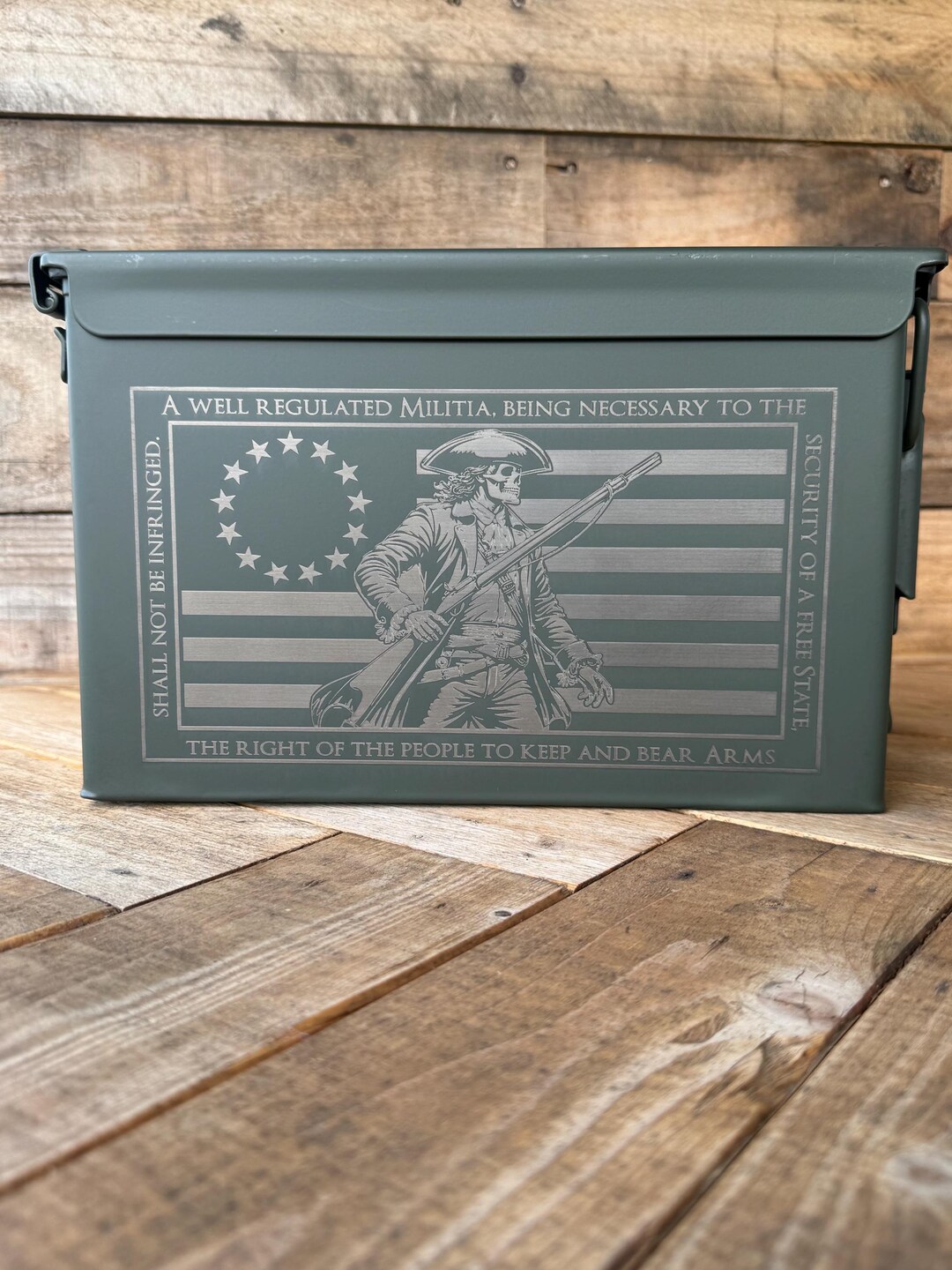Ammo Box, Personalized Ammo Can, Custom Ammo Box, Firearm Ammo Box ...
