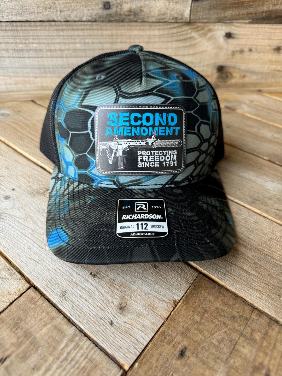 Second Amendment Hat / DTOM Rucker Cap / Richardson 112 / 2A Patch ...