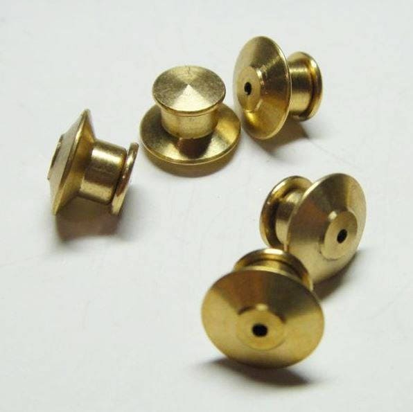 12 Pack of Locking Pin Backs / Pin Keepers Never Lose a - Etsy