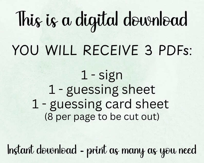 Christmas Candy Cane Guessing Game Printable, Holiday Class Party ...