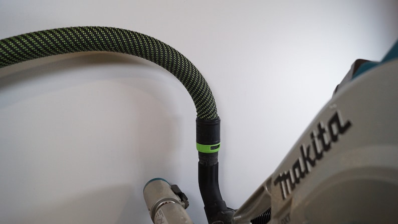 Miter Station Dust Collection Fitting Makita LS1219L Festool Dust ...