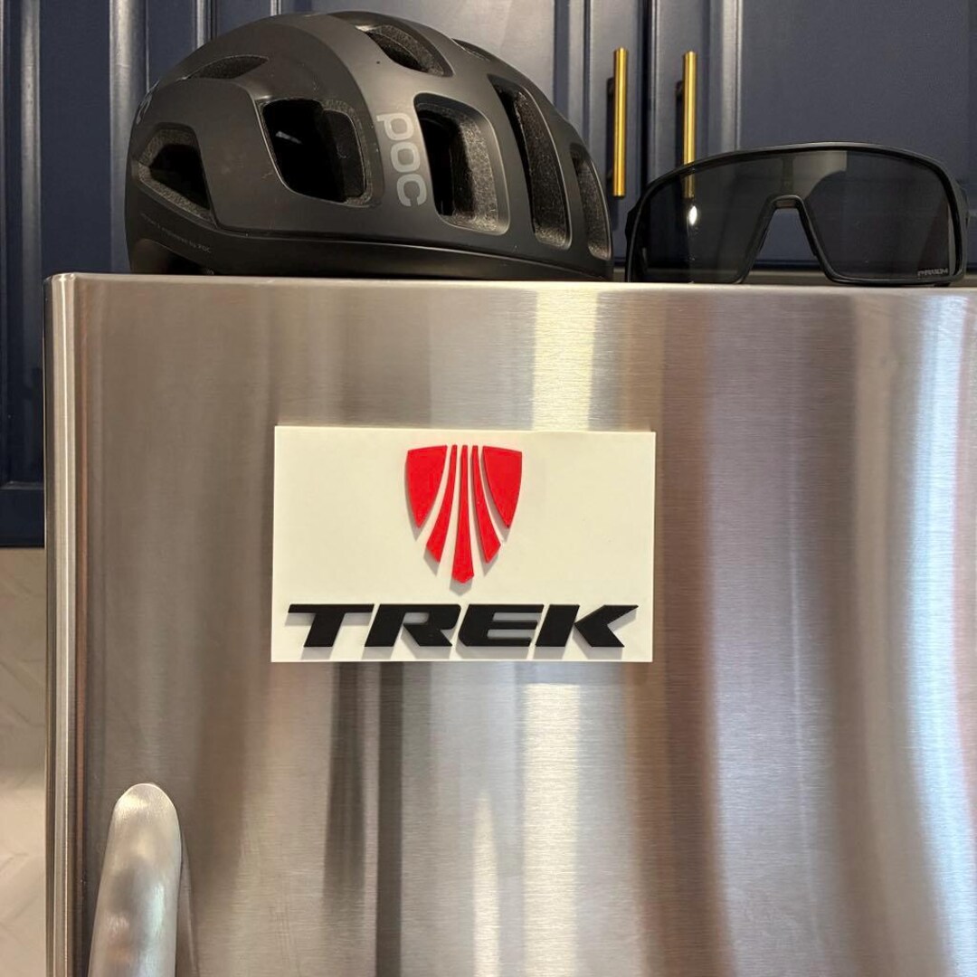 Trek Bike Logo Magnet | 3D Printed Fridge or Toolbox Decor | Cycling ...