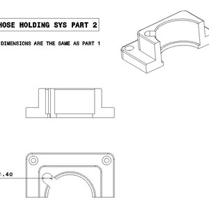 Rigid Vaccum Hose Holding System Hose Retention System for Rigid Shop ...