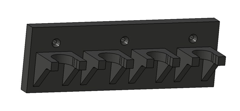 Chisel Holder for a Set of Four NAREX Chisels 1/4, 1/2, 13/16, 1 ...