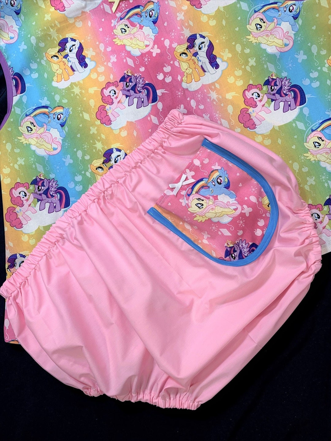 My Little Pony Diaper Cover: Adult Baby Sissy ABDL With Horseshoe ...
