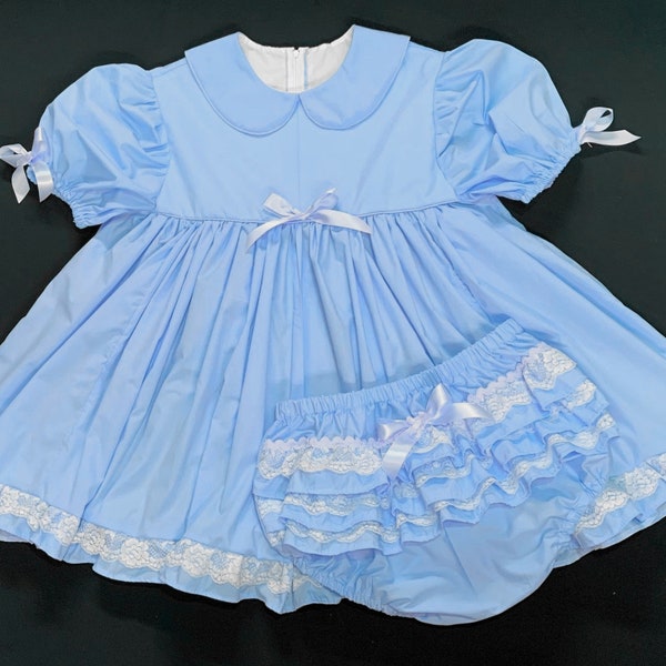Blue Sissy Adult Baby Dress - Etsy