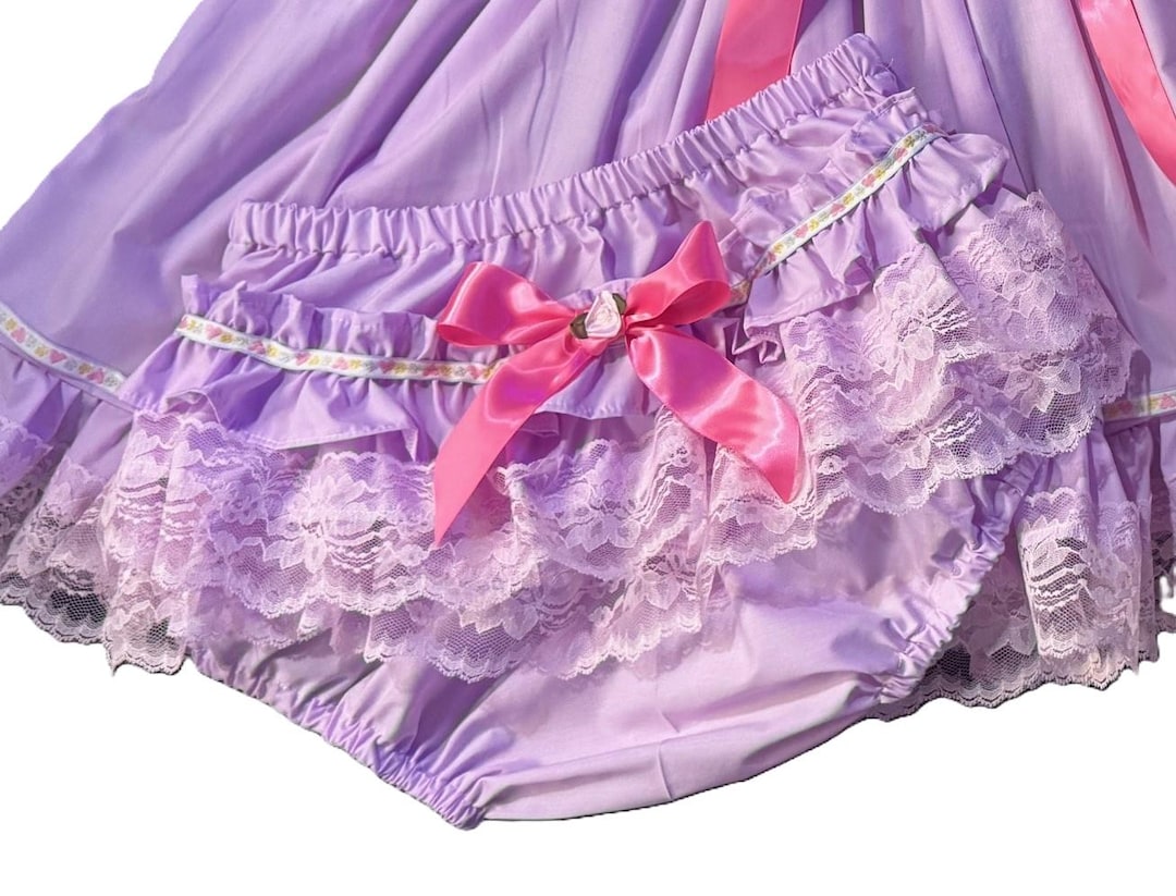 Abdl Sissy Littles Adult Baby LILAC DIAPER COVER Dress Up - Etsy