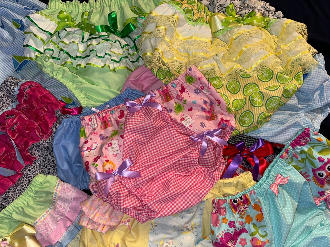 Mystery Diaper Cover Grab Bag: Ruffled Adult Baby Sissy ABDL - Etsy