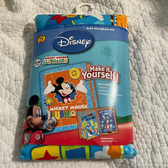 Disney Mickey Mouse Clubhouse Make It Yourself Soft Storybook - Etsy