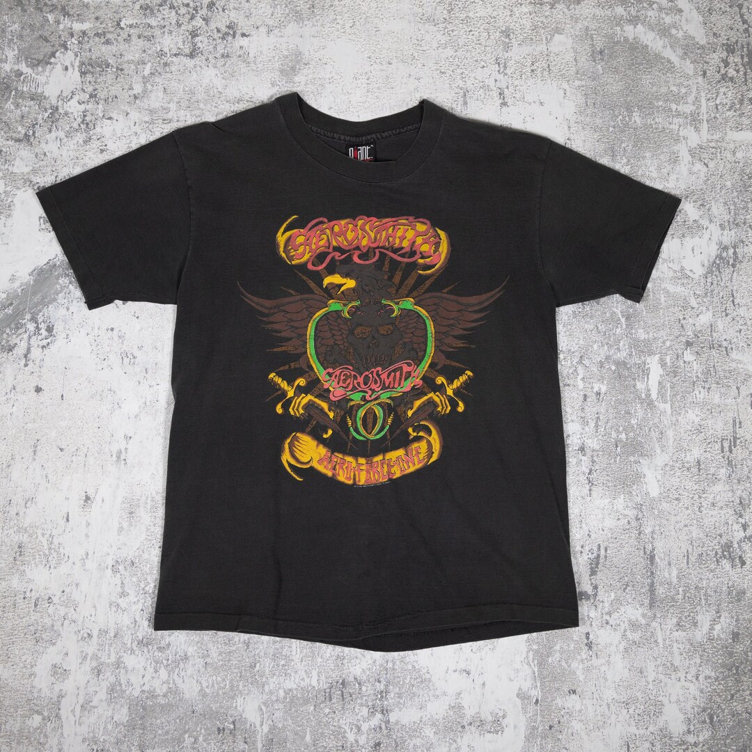 Aerosmith Aero Force One Vintage 2000s Tee - Etsy