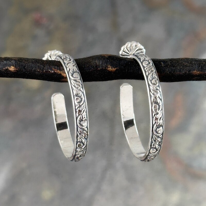 Scroll Earrings - Etsy