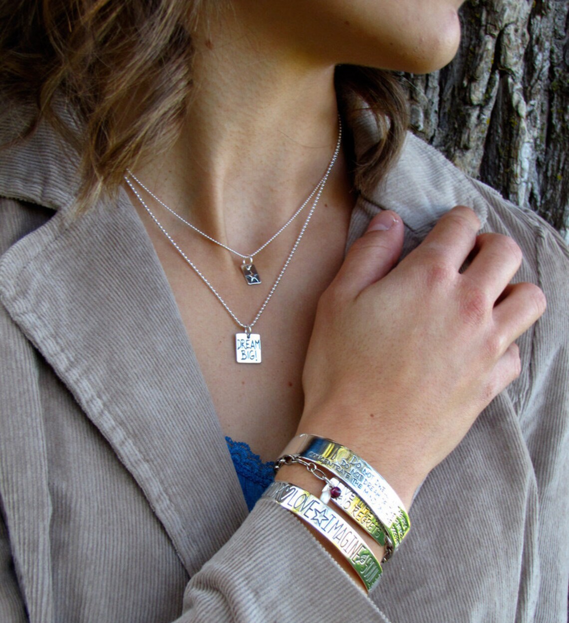 One Day at A Time Necklace AA Recovery Jewelry Sympathy Gift - Etsy