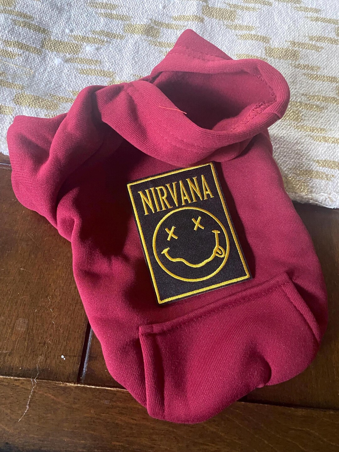 Rock Band Hoodie Sweater Sweatshirt Smile Deluxe Pet Dog Cat Tongue Out ...