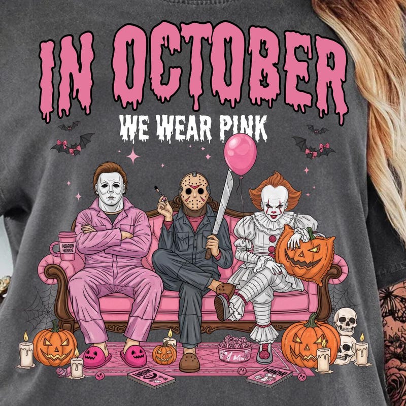 Horror Characters Pink - Etsy