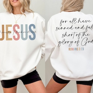 Bible Verse Shirt Svg Christian Minimalist Shirt Png Front and Back Svg ...