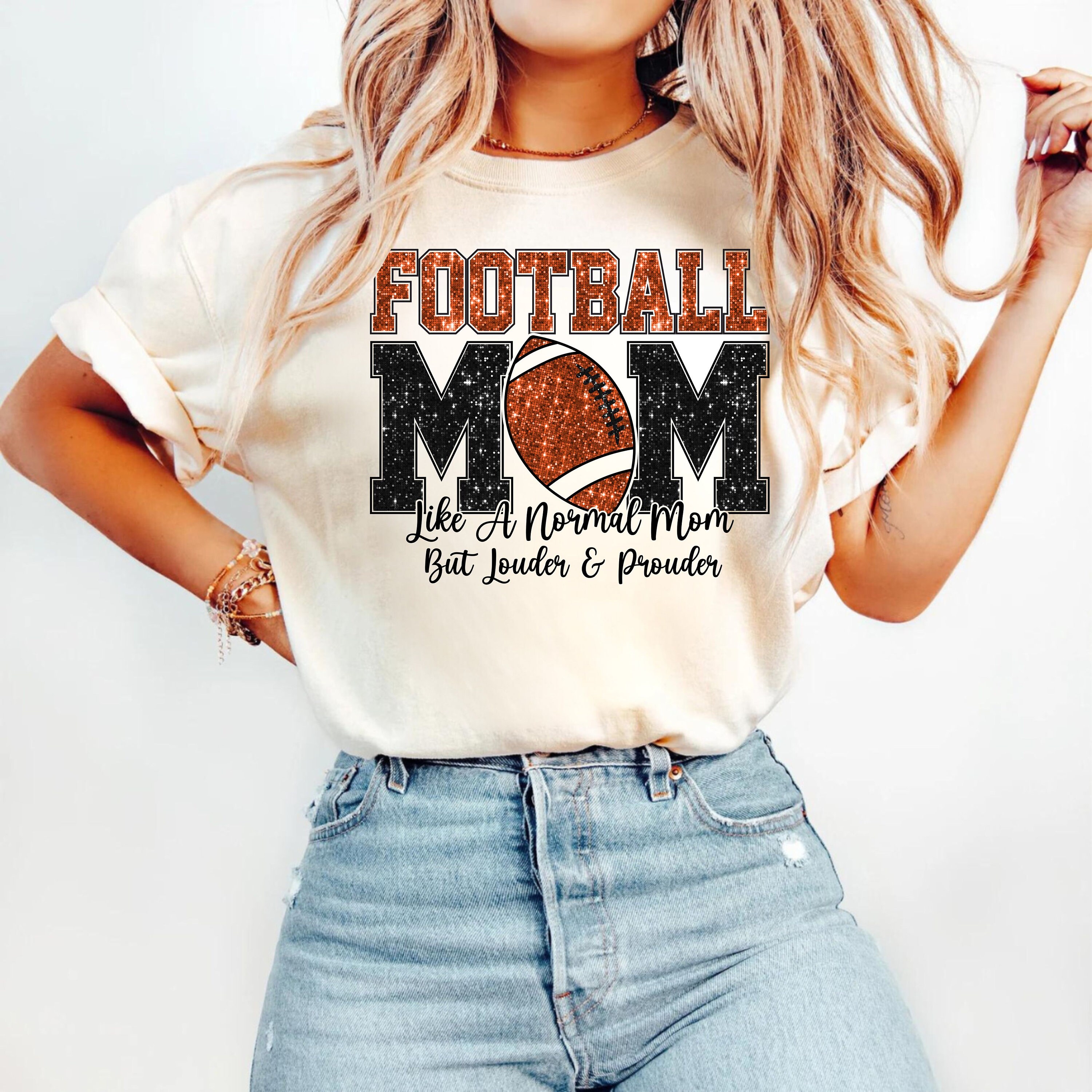 Football Mom PNG, Varsity, Distressed, Football Mama, Loud and Proud ...