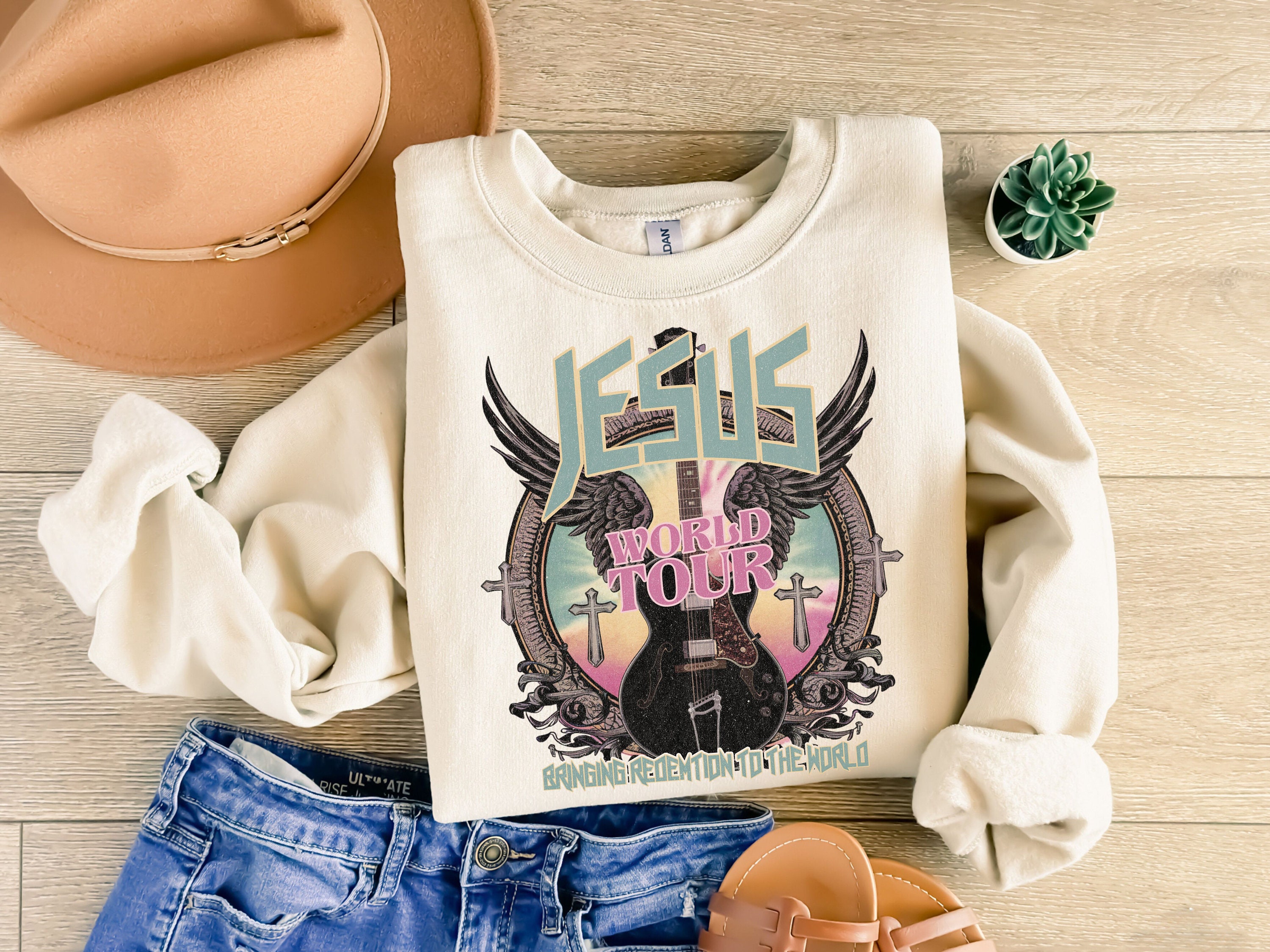 Jesus World Tour Sublimation Design | PNG Digital Download | Printable ...