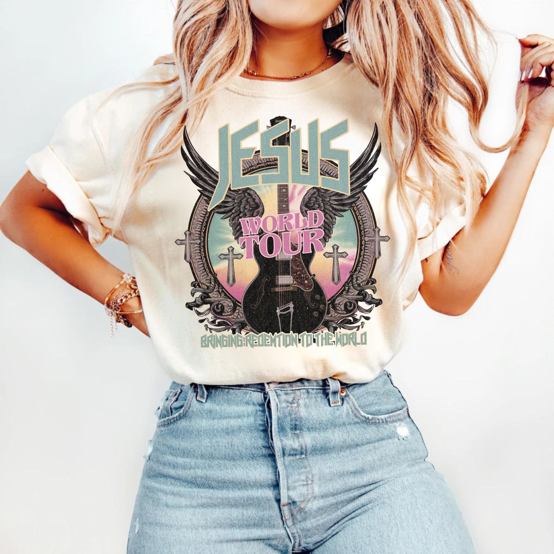 Jesus World Tour Sublimation Design PNG Digital Download Printable - Etsy