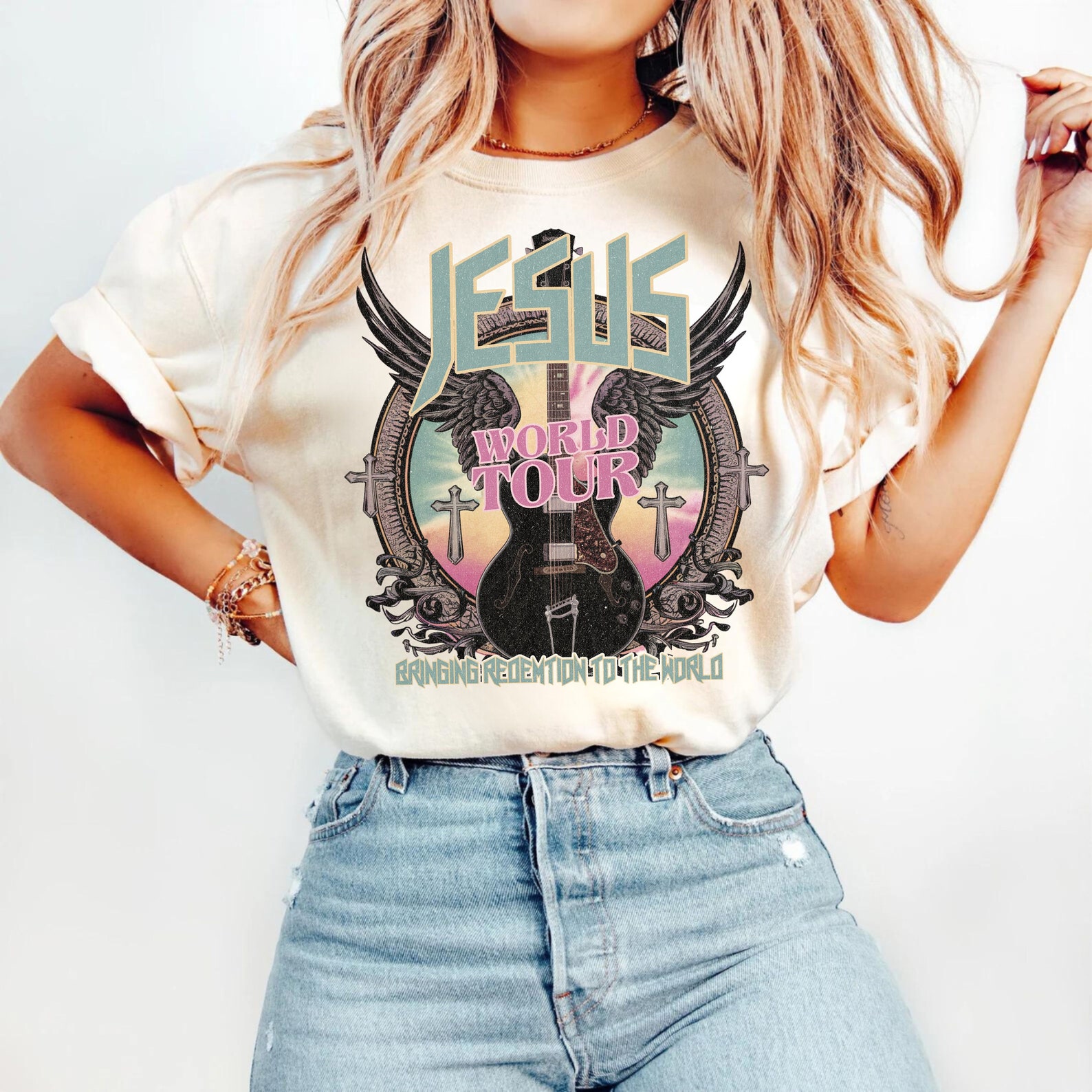 Jesus World Tour Sublimation Design PNG Digital Download Printable - Etsy