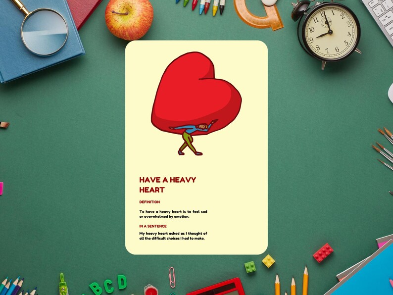 Printable ESL Love Idioms Flashcards, Funny and Useful Idioms for ...