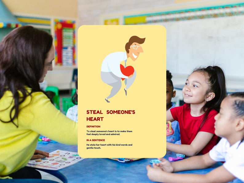 Printable ESL Love Idioms Flashcards, Funny and Useful Idioms for ...