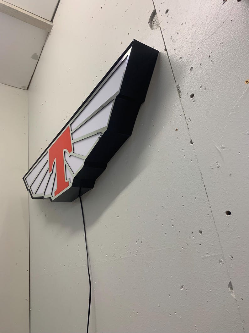 TICKFORD LIGHTBOX SIGN 1m X 24cm X 8cm Thick. Made Out of Perspex and ...