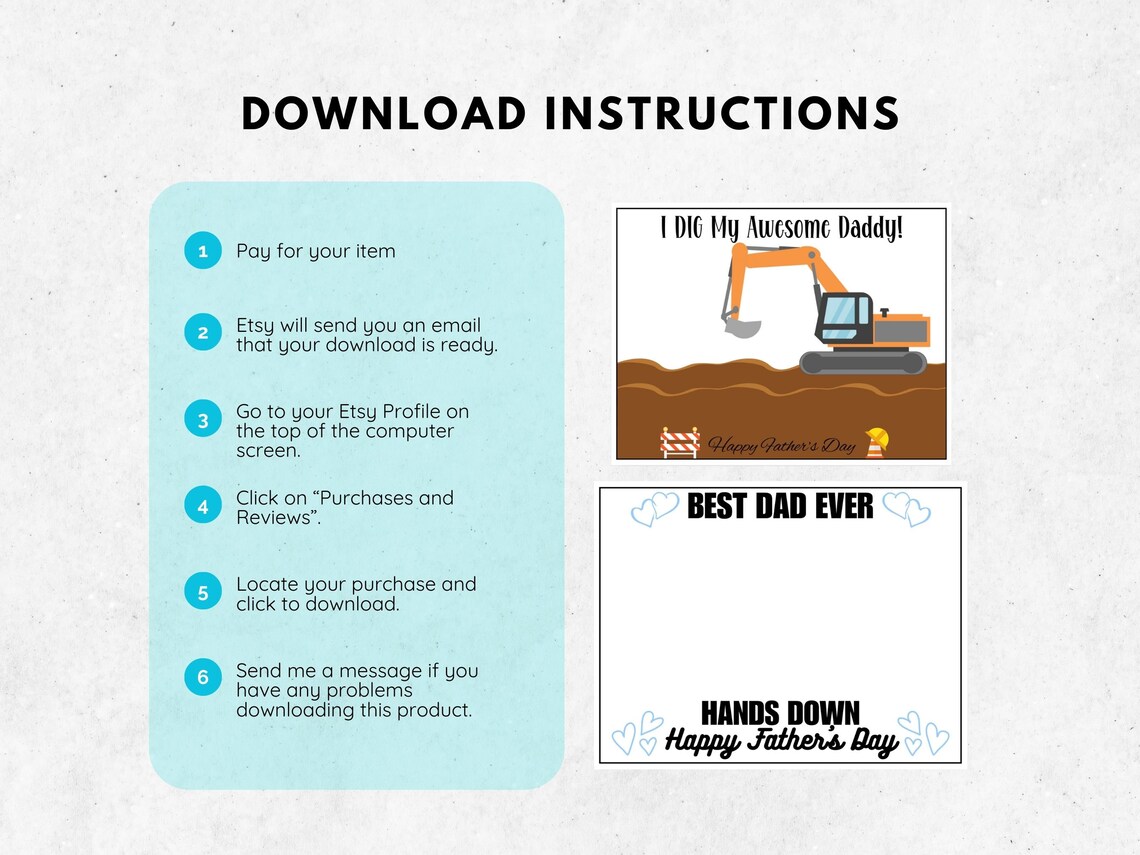Father's Day Handprint Craft | Printable Father's Day Craft | Father's ...