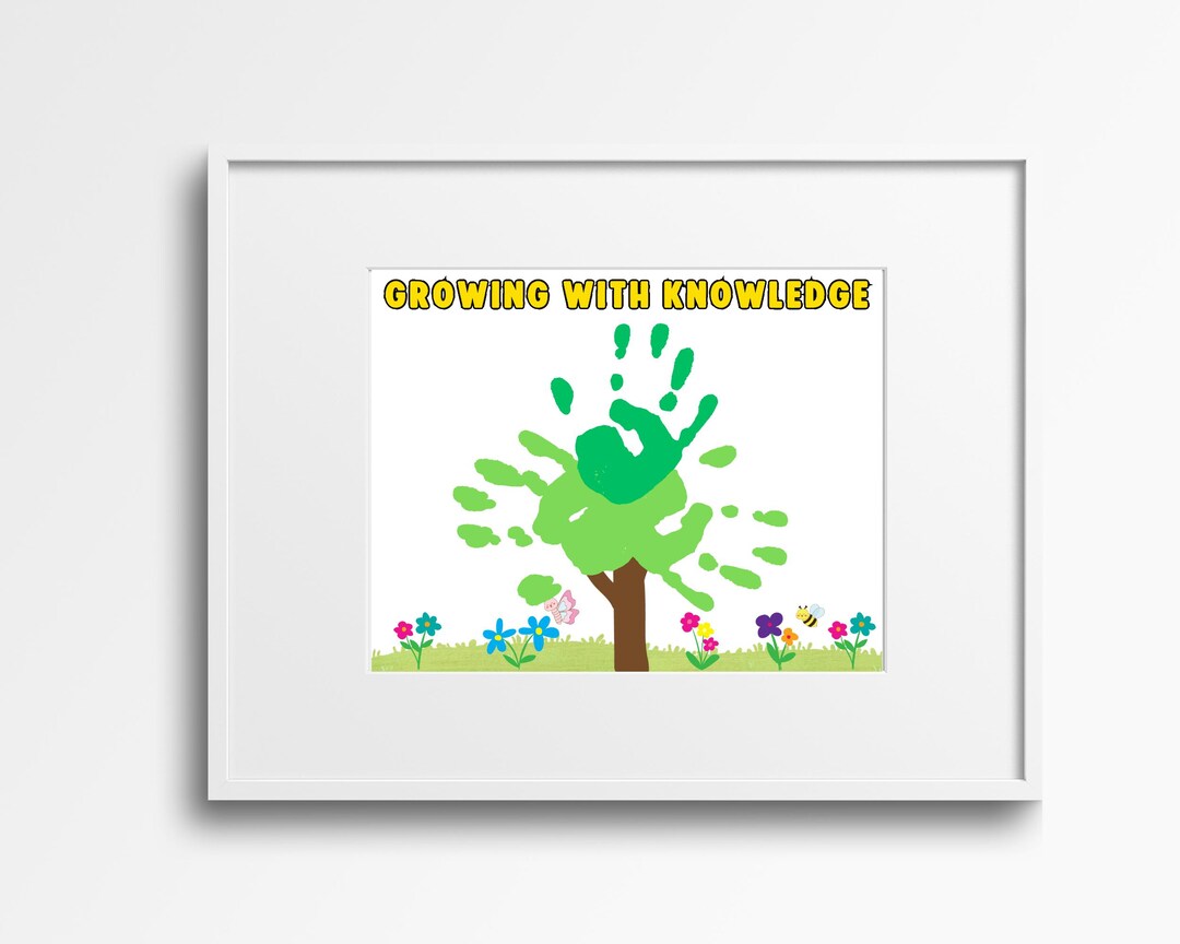 Back to School Handprint Craft | First Day of School Craft | Back to ...