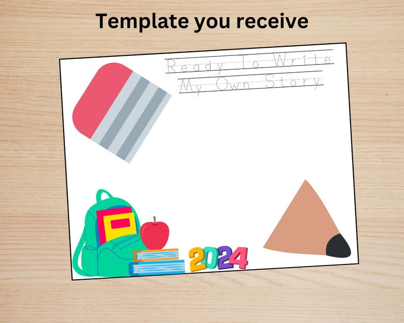 Back to School Handprint Craft First Day of School Craft Back to School ...