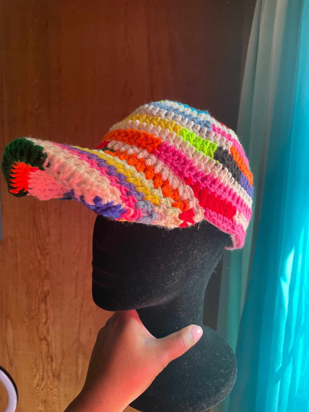 CROCHET Ball Cap - Etsy