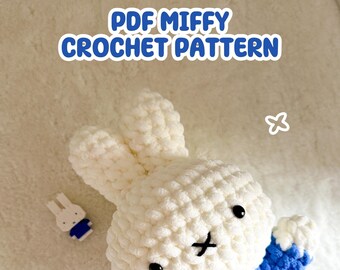Crochet Miffy Inspired Pattern PDF PATTERN ONLY - Etsy